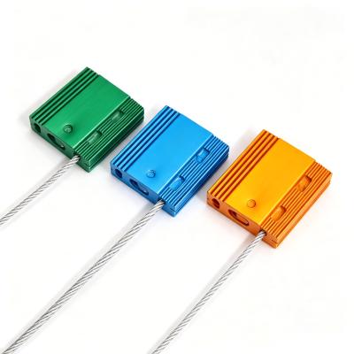 China Disposable Aluminum Alloy Steel Cable Security Seal ISO 17712 for Logistics Anti Theft for sale