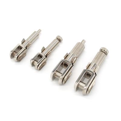 China Tool‑Free Thumb‑Screw Hook Cable Gripper 3.0mm Quick Adjust Suspension Wire Rope Clamp, No Cutting Required for Acoustic Panel & Soundproof Ceiling Hanging for sale