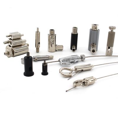 China Self-Locking Cam-Lock Jointed Cable Gripper 5.0mm Auto-Grip Anti-Drop Suspension Wire Rope Safety Clamp for sale