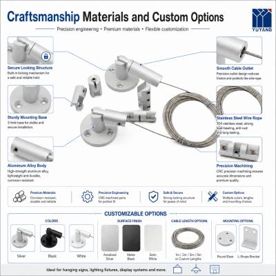 China Trade Show Exhibition Cable Display System Truss Mounted Banner Hanging Kit Quick Install Portable Hardware for sale