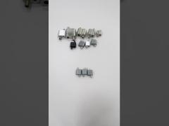 Silver Side Exit Wire Gripper Adjustable Cable Lock for Sign Panels and Pendant Light Hanging