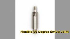 90 Degree Swivel Joint for Lighting Flexible Cable Mounting