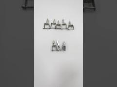 Dual Body Cable Gripper Self Locking Cable Hanging Connector for Ceiling Display Suspension