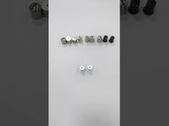 Round Ball Cable Gripper Adjustable Wire Rope Suspension Lock for Ceiling Lights and Sign Displays