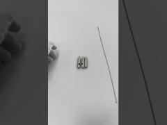 Cylindrical Cable Gripper with Release Pin Self Locking Wire Adjuster for Ceiling Display Suspension