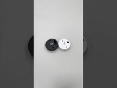 Black Cable Ceiling Mount Cable Entry Mounting Hardware for Ceiling Lamps Signs and Hanging Displays