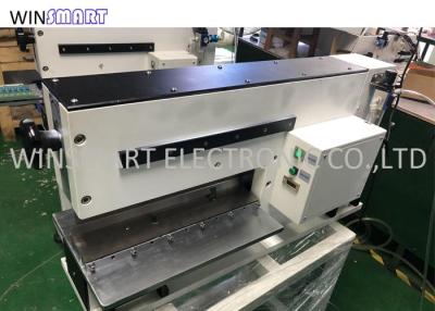 China Linear Blades V Cut PCB Depanelizer Low Stress Foot Pedal Controlled for sale