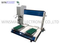 China PLC Controlled Semi Automatic Soldering Robot 0.6-1.6mm Solder Wire 400-500 Points Per Hour for sale
