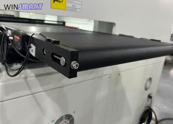 Max 100.000 giri al minuto Alta velocità doppio tavolo Inline PCB Router Machine Precisione ± 0,05 mm