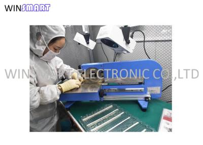 중국 매뉴얼 Ｖ는 원형 날 데파넬레르로 기계 FR1을 데파네링 PCB를 줄였습니다 판매용