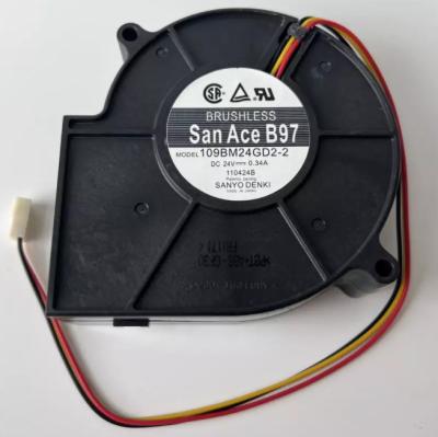 Cina Fan di Fuji (9.7x9.3x9.3cm) 24V/0.34A F607 119C1058389 119C1058389C per il minilab di frontiera 550/570/LP 5500/5700 in vendita