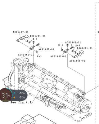 China Z020262 01 Z020262 Noritsu QSS29 30 Minilab Part Used for sale