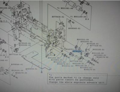 Cina I pezzi di ricambio di A078165 A078165-01 Noritsu QSS3301 Minilab BALZANO in vendita