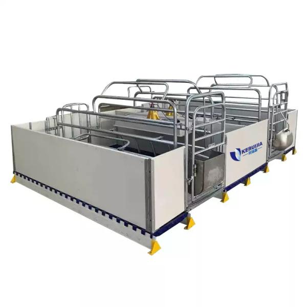 Quality European Style Pig Farrowing Crates Pig Bed Hot Galvanized Steel Sow Cage Farrowing Pen for Pig for sale