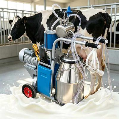 China Pump Cow Milking Machine Milking Machine Cattle Mobile Goat Milking Machine for sale