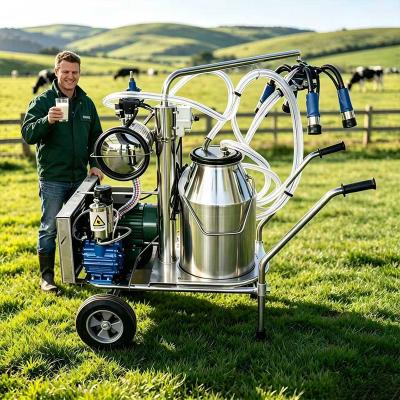 China Stainless Steel Cow Milking Machine for Sale Factory Direct for sale