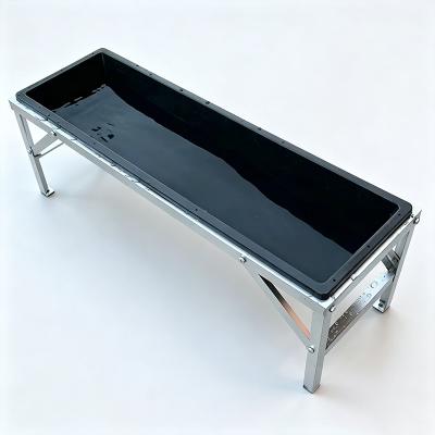 China Thickened Plastic Sheep Goat Feed Trough HDPE Livestock Feeding Trough Farm Animal Feeder Water Trough for Sheep Goat Cattle for sale