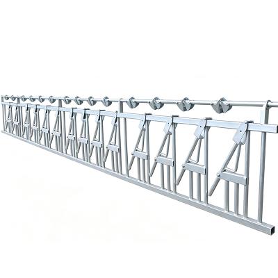 China Self-Locking Large Horned Cow Sheep Neck Clamp Single or Double Opening Special Farm Fence for Cow Care Condition for sale