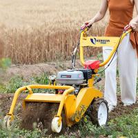 China Weeding machine, micro-tiller, single-wheel belt-driven trencher, gasoline engine for sale