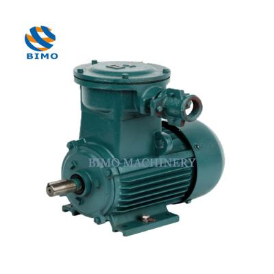 China IP55 YB3 Explosion Proof Motor Manufacturers 1.5kw 37kw 380V 660V 50Hz for sale