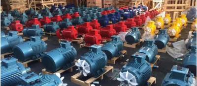 China YE3 Electric Motor 2-Pole Three-Phase Asynchronous AC Induction Enclosed IE3 Efficiency 3000rpm 380V/220V AC Voltage for Pump for sale