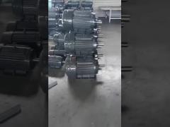 アルミシェルB5 4kw 380V 2極3相インダクションモーター オーダーメイド拡張シャフト