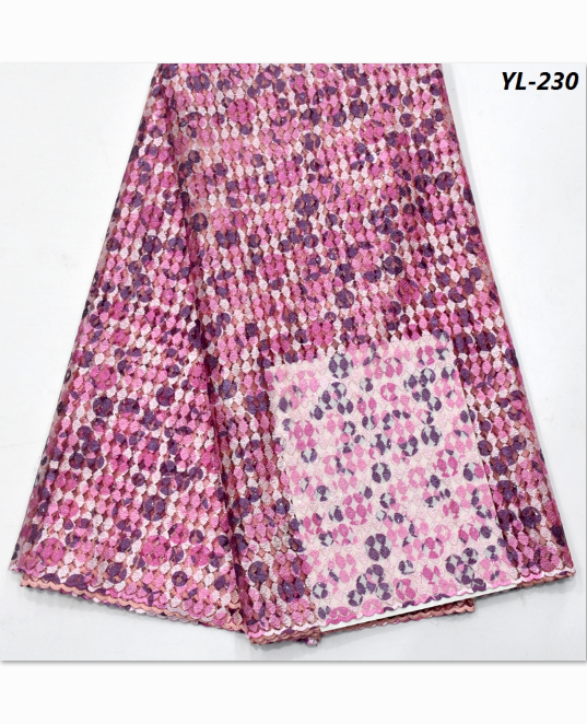 New designs wholesales price french lace dubai new sample high quality african tulle lace fabric for party