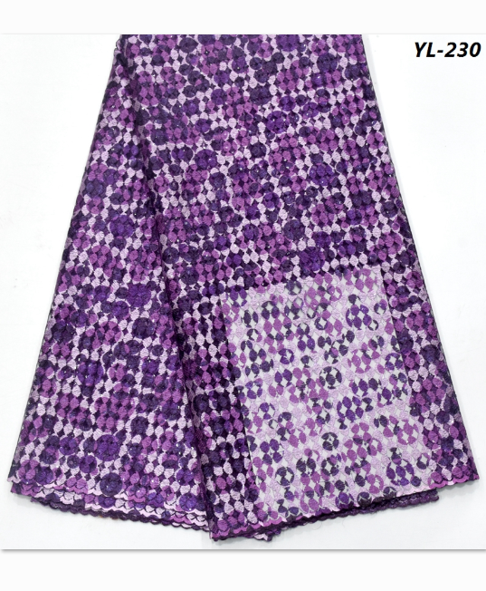 New designs wholesales price french lace dubai new sample high quality african tulle lace fabric for party