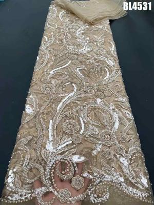 China 2023 Hot Sale Wholesale Price Guipure Cord Lace Fabric for sale