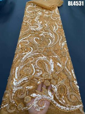 China 2023 Hot Sale Wholesale Price Guipure Cord Lace Fabric for sale