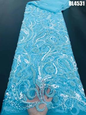 China 2023 Hot Sale Wholesale Price Guipure Cord Lace Fabric for sale
