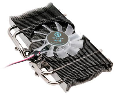 Cina Dispositivi di raffreddamento di Heatpipe VGA di rendimento elevato con il cuscinetto di lunga vita nel nero in vendita