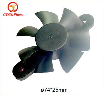 Cina Ventola di raffreddamento senza spazzola del fornello 22V di CC, fan a basso rumore del dispositivo di raffreddamento di 74*25mm in vendita