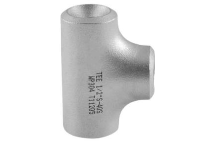 China 316l Stainless Steel Seamless Pipe Fittings Tee Elbow 48 Inch for sale