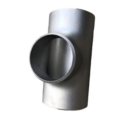 China OBM 304 316l Stainless Steel Tube Tee Buttweld for sale