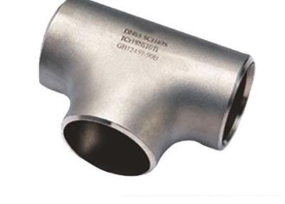 China Cold Extrusion Sch5s Tee Stainless Steel Hydraulic Butt Weld Connection Fitting for sale