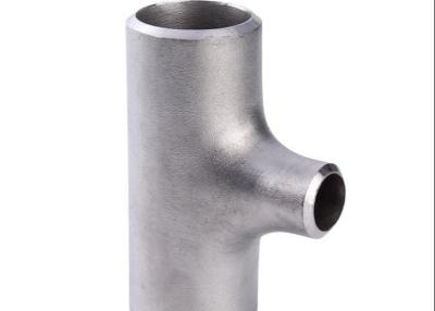China ASME Stainless Steel Reducer Tee Seamless Pipe Fittings Sch5-Sch160 Thickness for sale