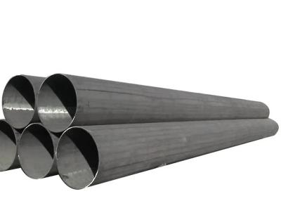 China Slightly Oiled Construction Spiral Steel Tube Hot Rolled Steel Pipe 6-8mm Thick for sale