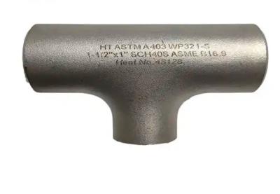 China Heat Treatment Tempering Seamless Pipe Tee Fittings for sale