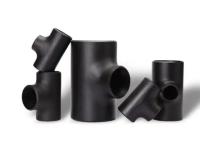 China X-ray Tested Reducing Equal Tee in Black for High Pressure Systems for sale