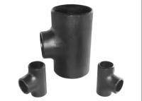China Temperature Tee Seamless Pipe Fittings Normalized And Tempered Socket Weld Connection API Certified for sale