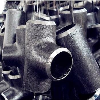 China Seamless pipe fitting Hydraulic Equal and Unequal carbon steel cold forming tee for sale