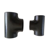 China Sch140 Cold Forming Buttweld Carbon Steel Reducing Tee for sale
