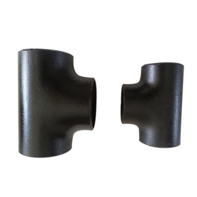 China Sch140 Cold Forming Buttweld Carbon Steel Reducing Tee for sale