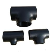 China Sch140 Cold Forming Buttweld Carbon Steel Reducing Tee for sale