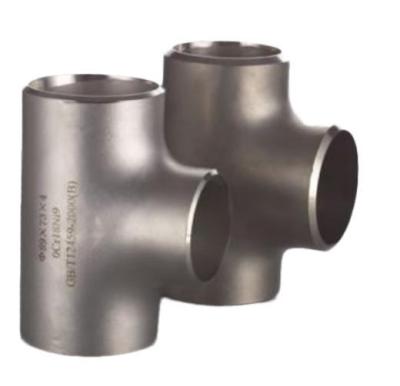 China Asme Sch120 90D Butt Weld Reducing Tee for sale
