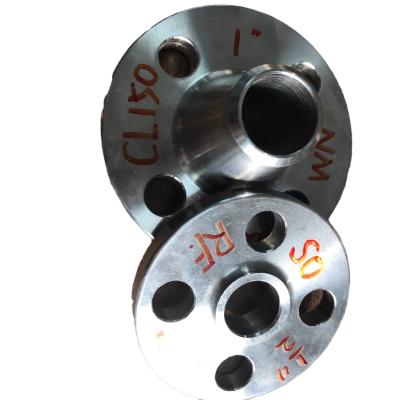 China SCH5S Stainless Steel Sanitary Butt Welding Neck Flanges for sale