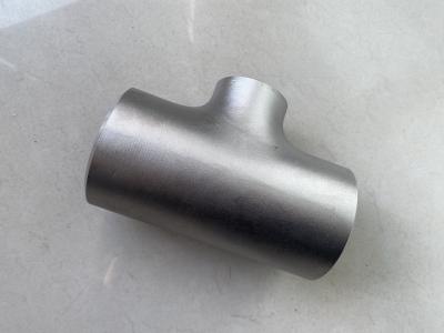 China Sch60 ASME Stainless Steel Equal Tee Seamless Pipe Fittings for sale