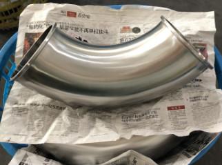 Cina Un acciaio inossidabile ASME di 3 pollici gomito saldato 90 gradi in vendita