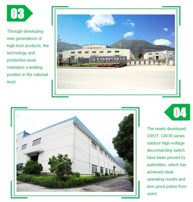 Composite Arrestor 10ka, 36kv for Substation - Side View